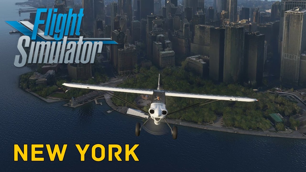 Flight Simulator : New York - YouTube