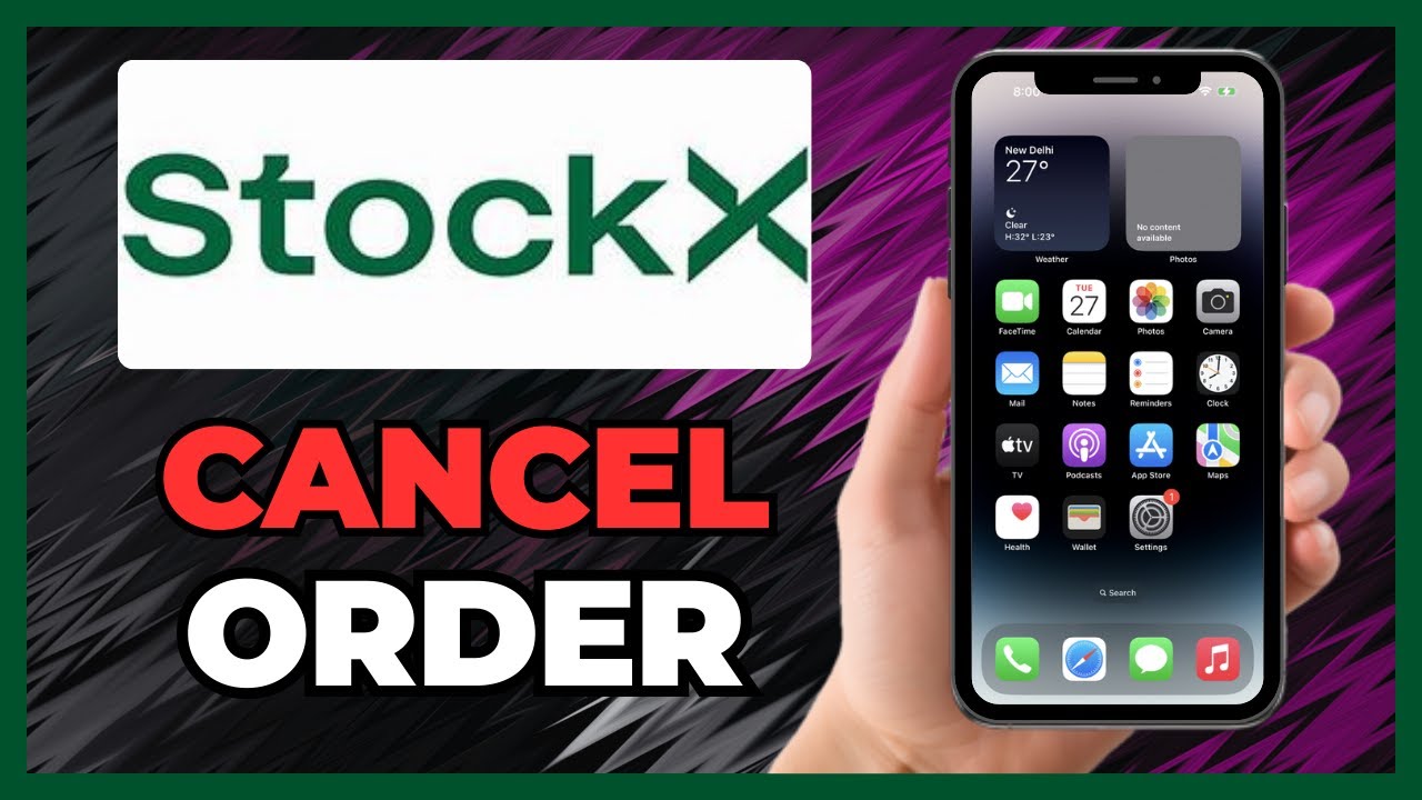 How to Cancel a StockX Order - Full Guide 2025 - YouTube