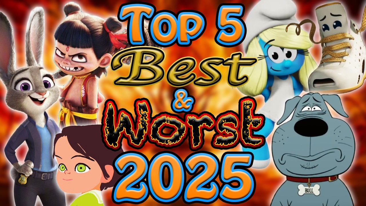 Top 5 Best & Worst Animated Films of 2025 - YouTube