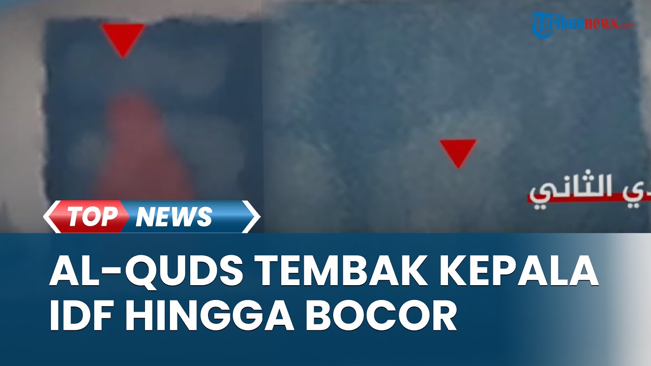 Detik detik Mengerikan Brigade Al Quds Tembaki Kepala 2 Tentara IDF ...