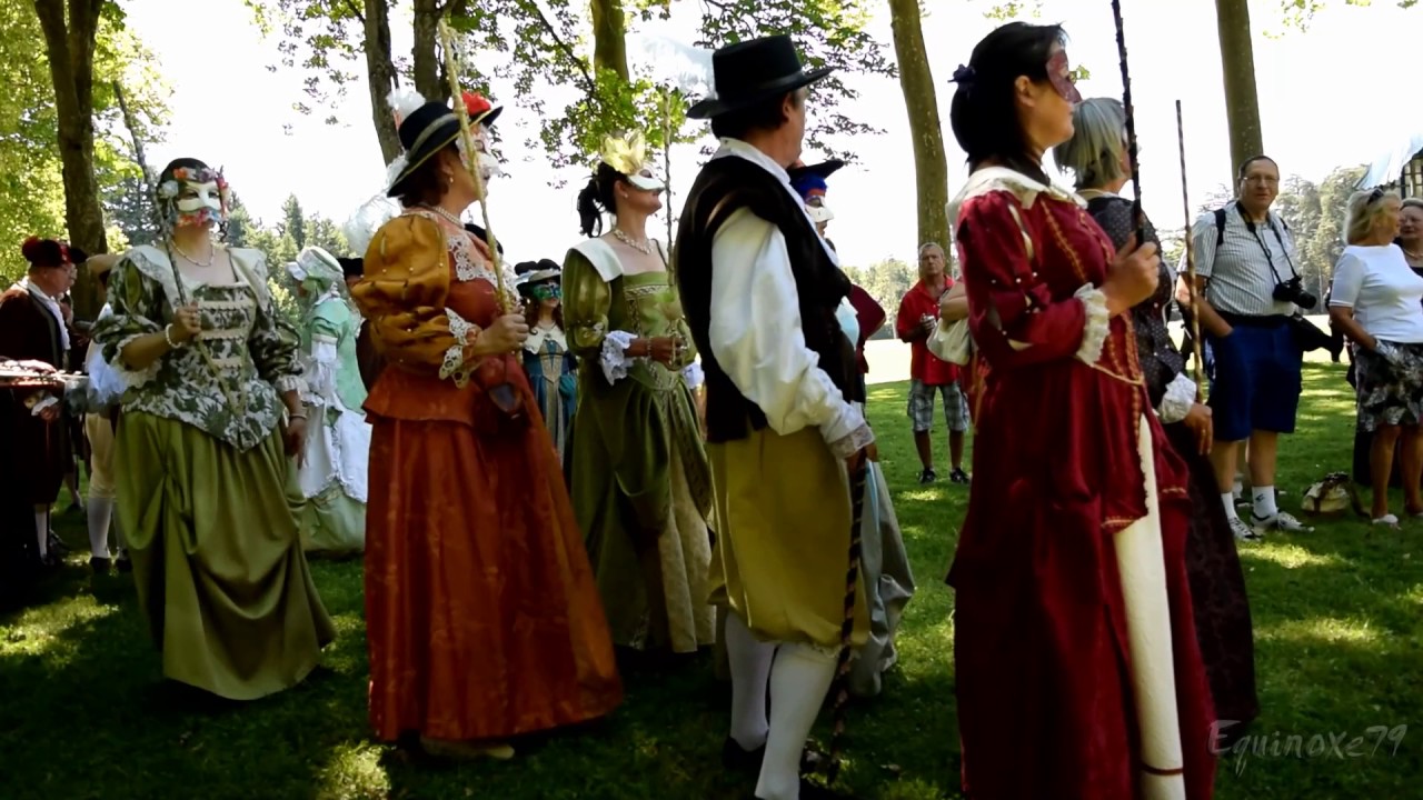 Les Fleurets cardinaux démonstration de danse anciennes à Richelieu (Le ...