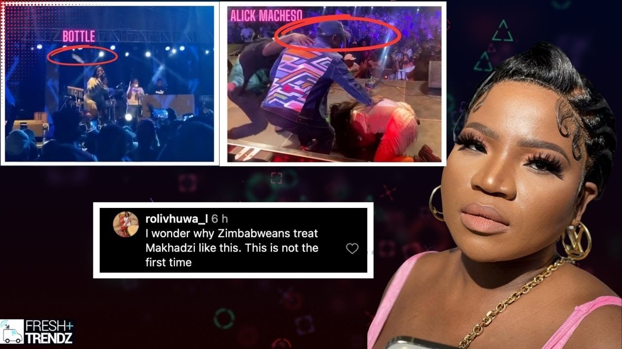Makhadzi Walks Off Stage & Cuts Performance In Zimbabwe "Take Me To The ...