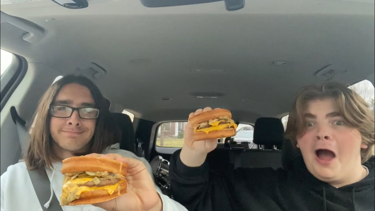 NEW Burger King SPICY Whopper Melt REVIEW ft. Cooper Shain - YouTube