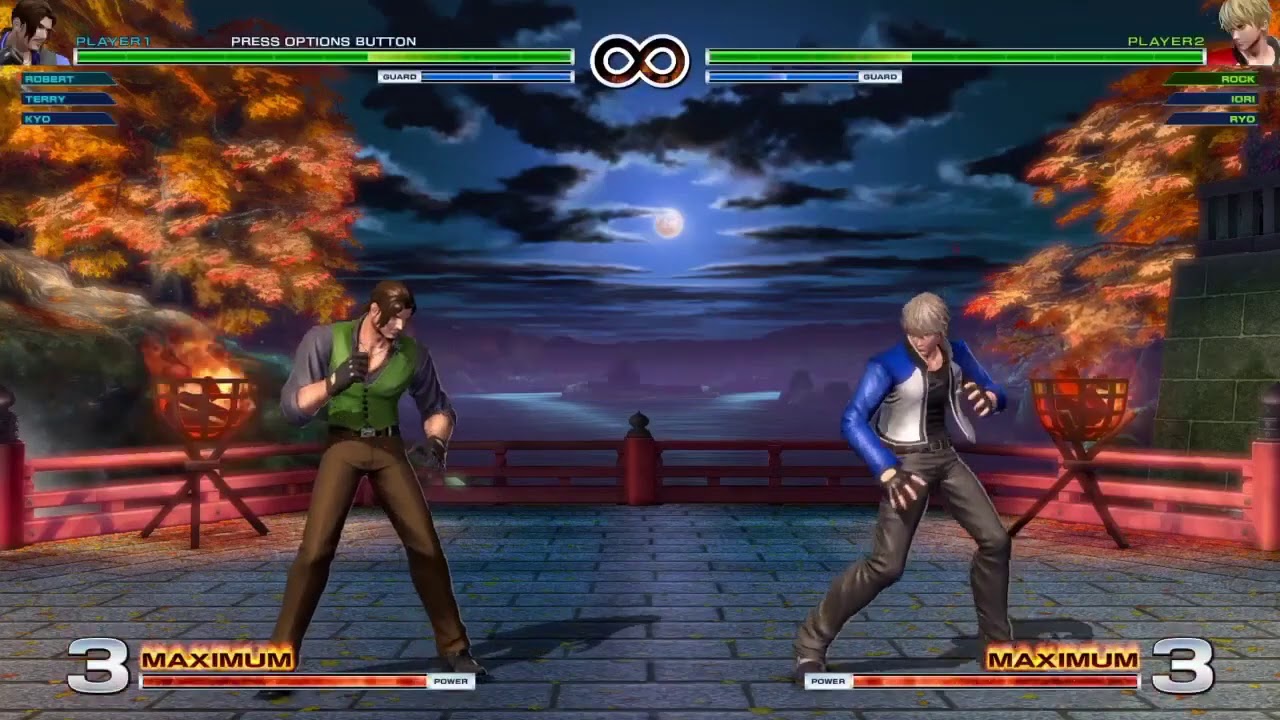 The King Of Fighters XIV | Rock, Ryo & Iori Vs Kyo, Robert & Terry ...