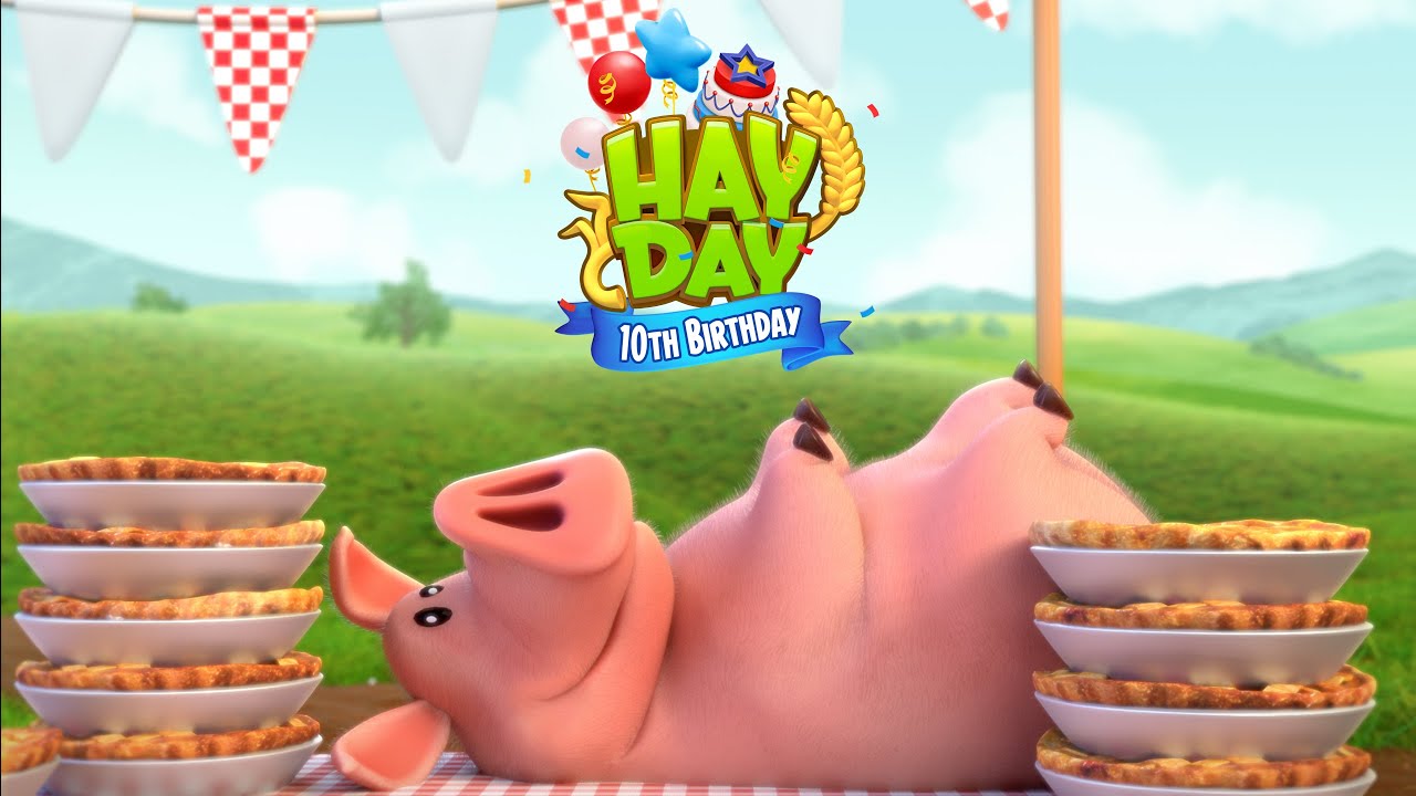 Hay Day 10th Birthday: Pigging Out 🥧🐷🐥 - YouTube