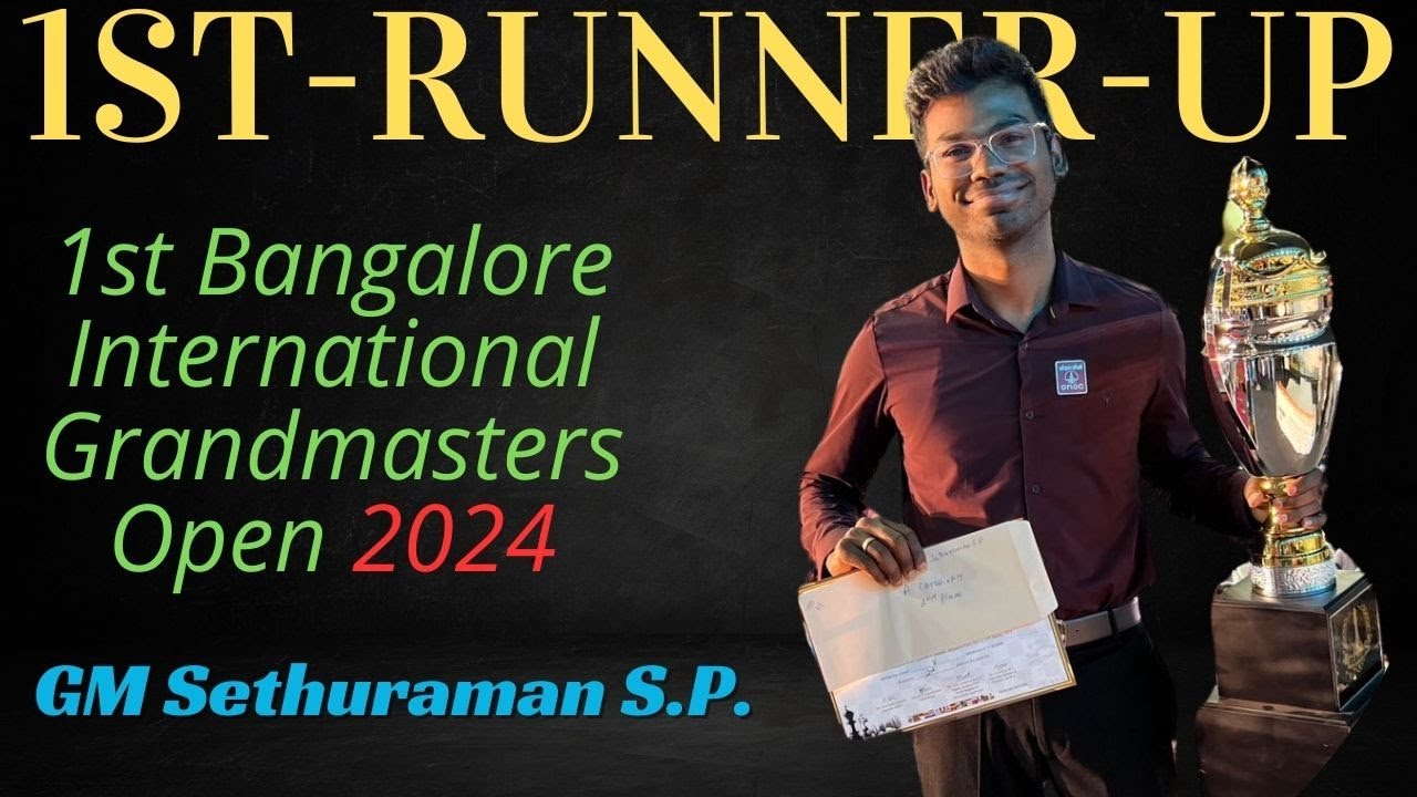 I am a little disappointed to not win the championship-Sethuraman S.P ...