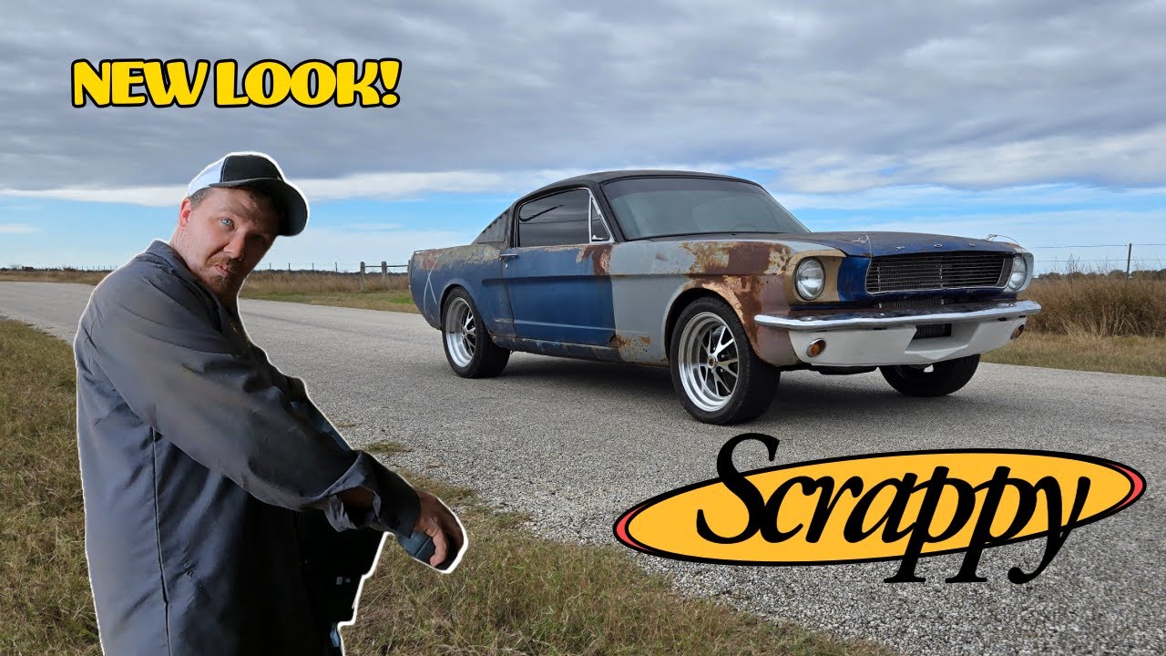 Scrappy Gets a New look! finally got it sitting how it should ...