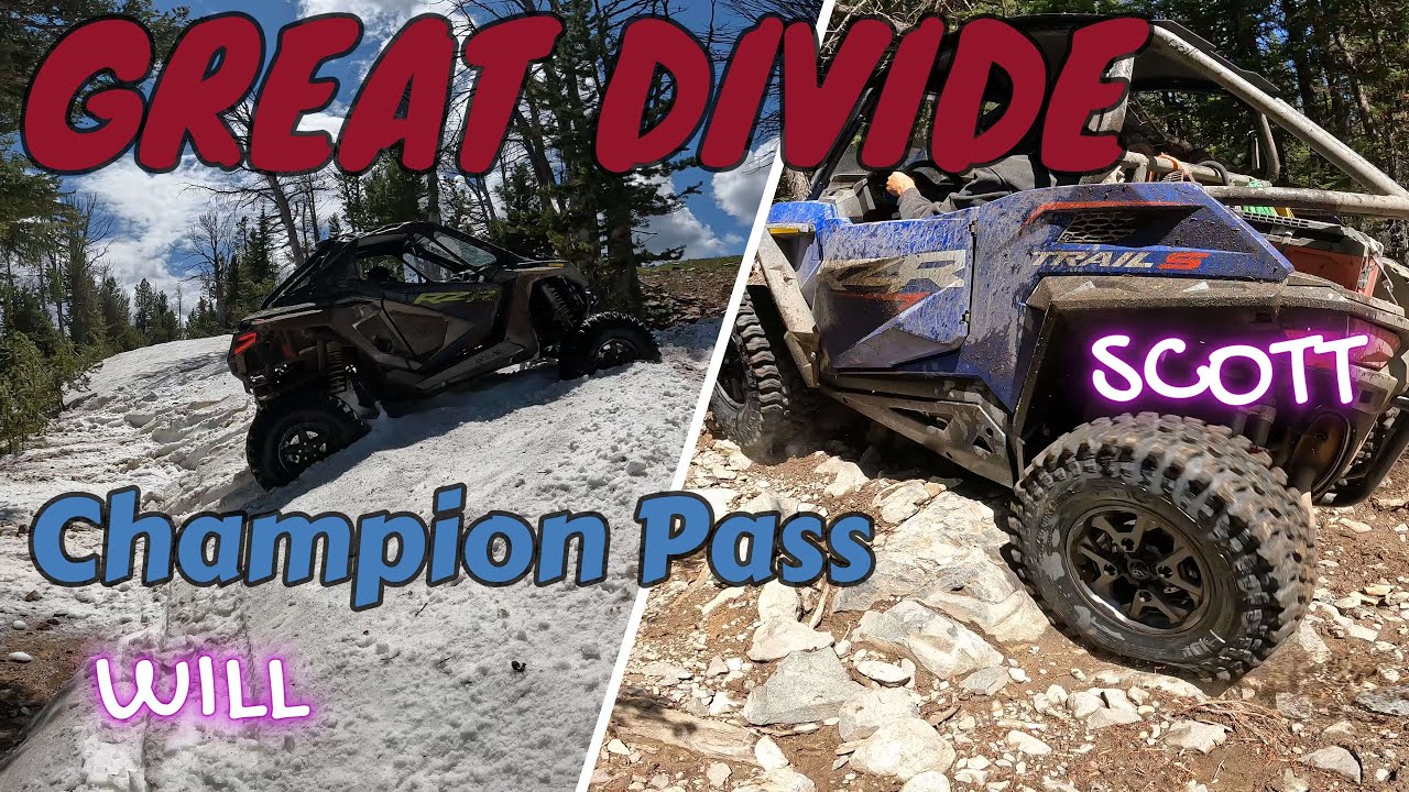 Rocky Mountains' GREAT DIVIDE Ride. - YouTube