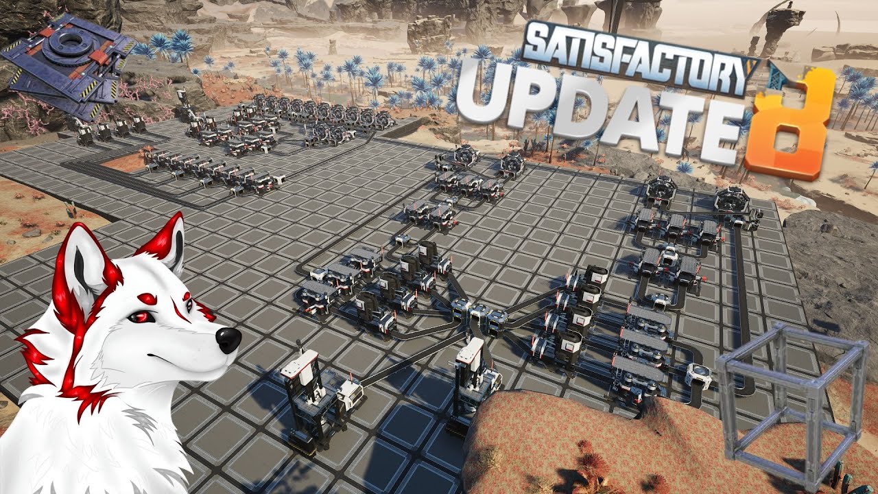 Satisfactory Update 8 [3] ( Modular Frame Návod ) CZ/SK - YouTube