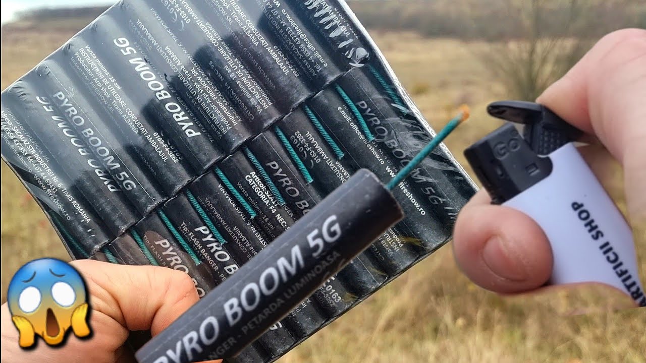 💥PYRO BOOM 5g FIRESHOW- TEST & REVIEW PETARDE 2024💣 - YouTube