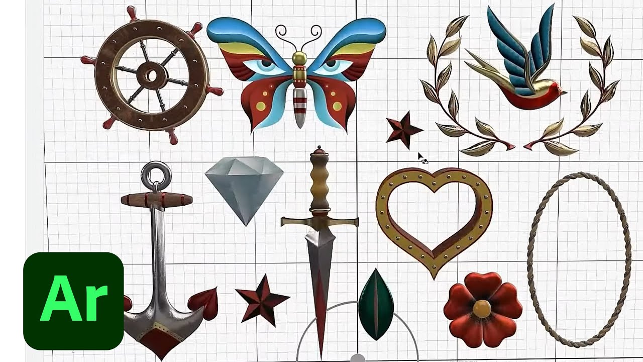 Course Overview | Creating Tattoo Inspired Augmented Reality With Aero ...