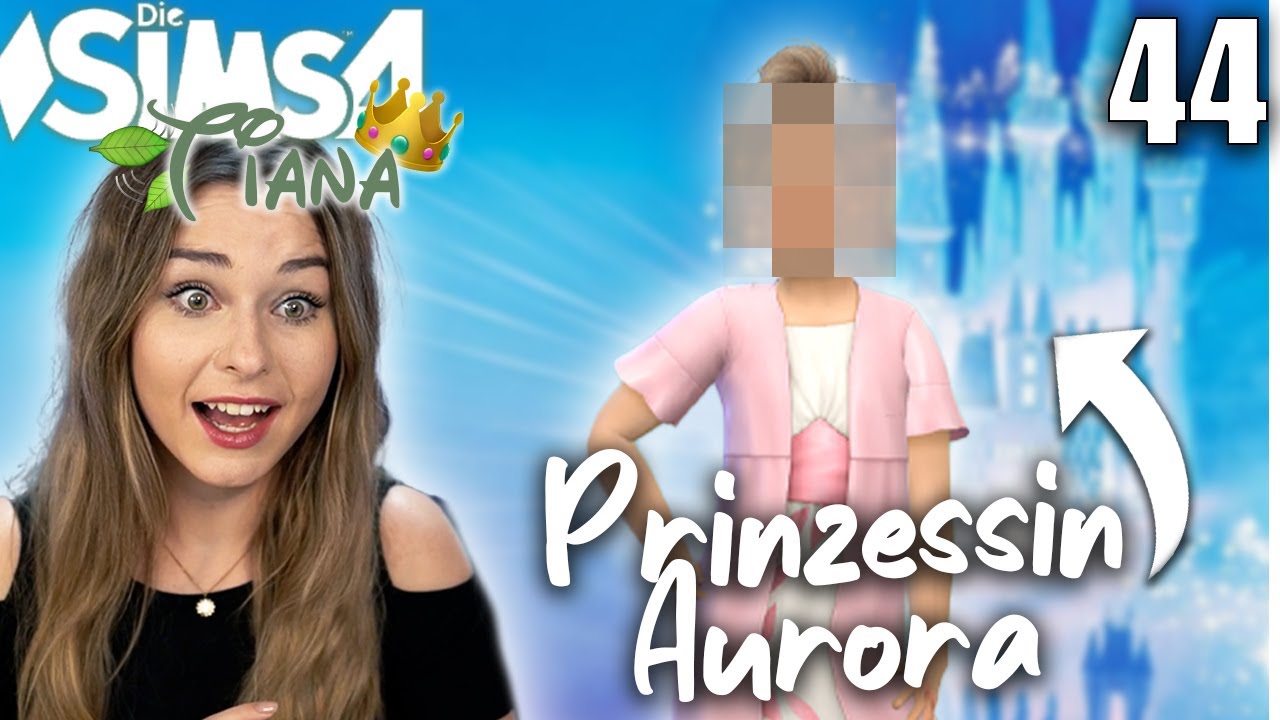 Sooo süß! 😍 Unsere Prinzessin Aurora! 🤍 - Die Sims 4 Tiana Legacy Part ...