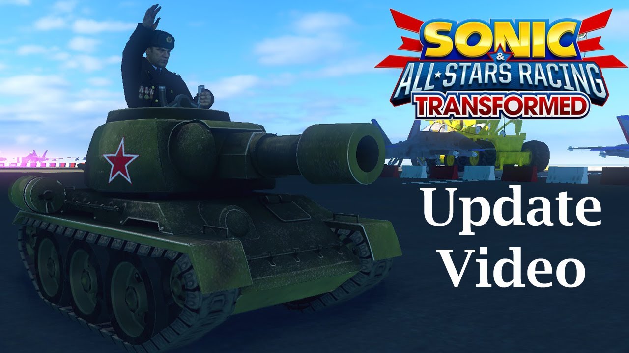 Sonic & All-Stars Racing Transformed - General Winter (Update) - YouTube