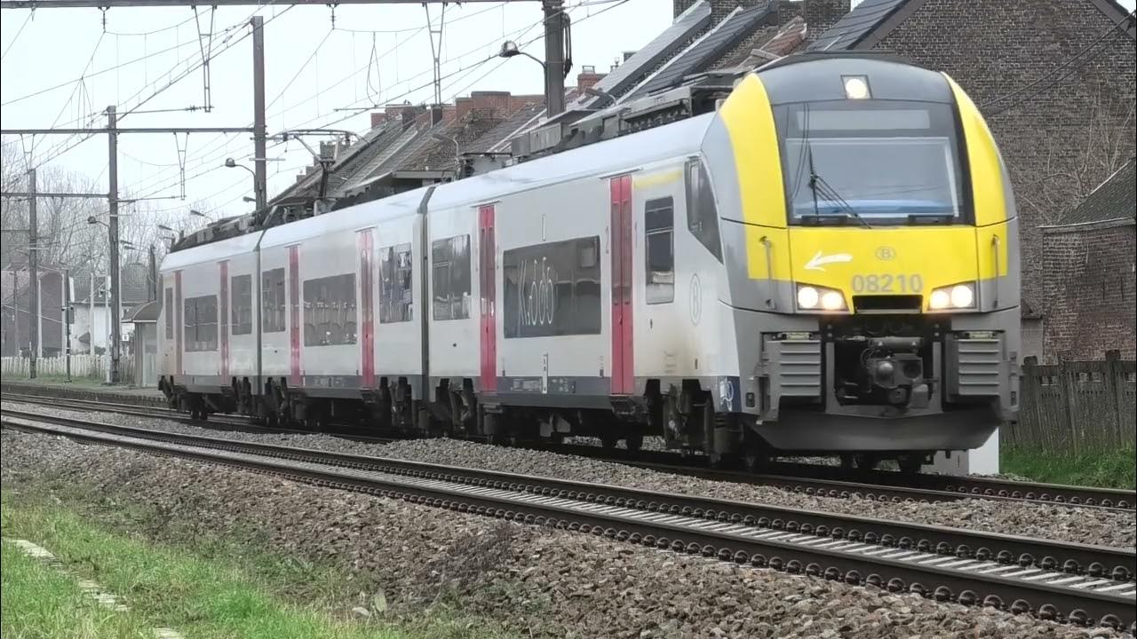 NMBS SNCB | MR08 AM08 | Siemens Desiro | ML | Quaregnon | 2023 - YouTube