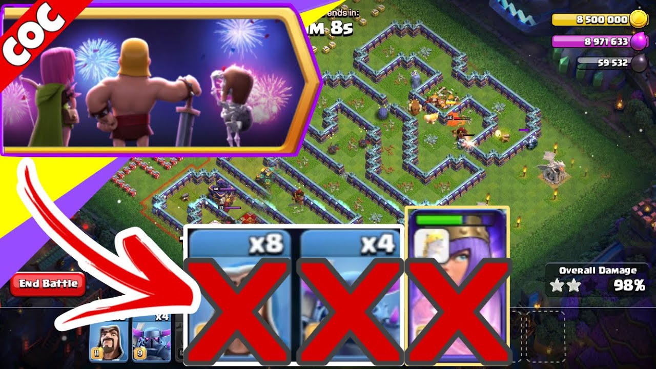 Ez Three Star Happy New Year 2023 Challenge | Coc - YouTube