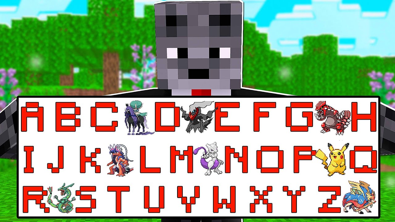 Primeiro que Completar o Alfabeto dos Pokémon com todas as Letras Ganha ...