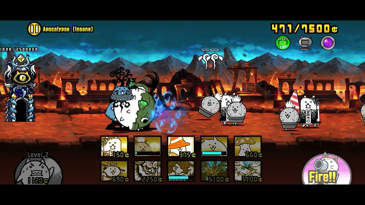 Malevolent flying cat boss fight - YouTube