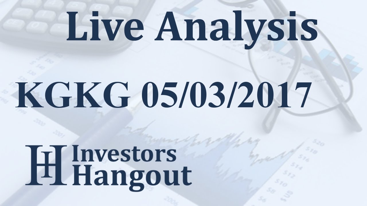KGKG Stock Live Analysis 05-03-2017 - YouTube