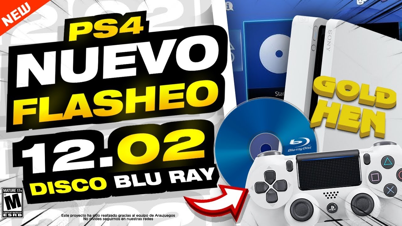 😱YAA DISPONIBLE el NUEVO FLASHEO para PS4 V12.02 !! ( DISCO BLU RAY ...