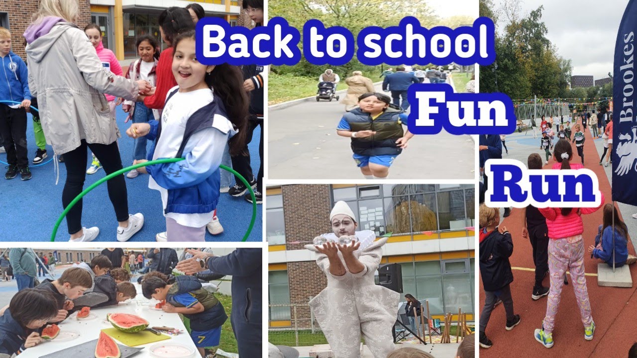 Back to school Fun Run || Having a Fun day || @hafsahhadiawithhashir ...