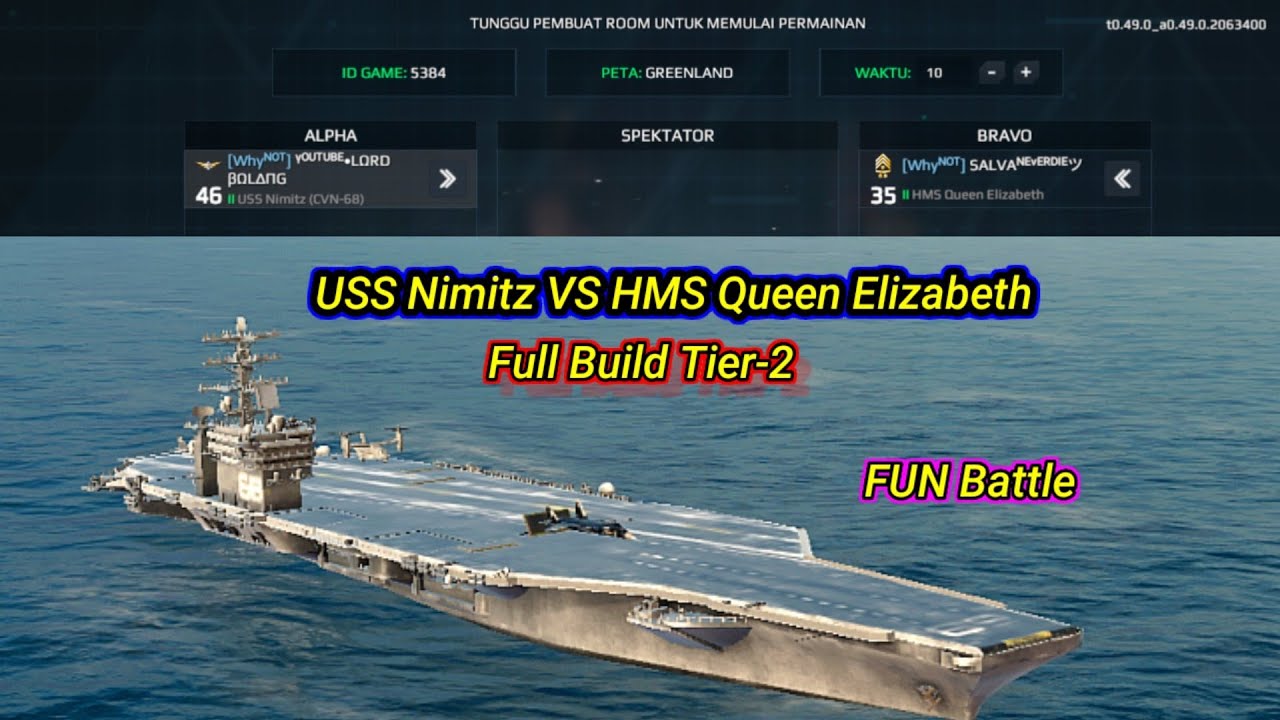 USS Nimitz vs HMS Queen Elizabeth | Modern Warships - YouTube