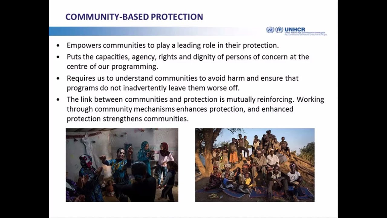 Webinar on Community Based Protection in Urban Areas - YouTube