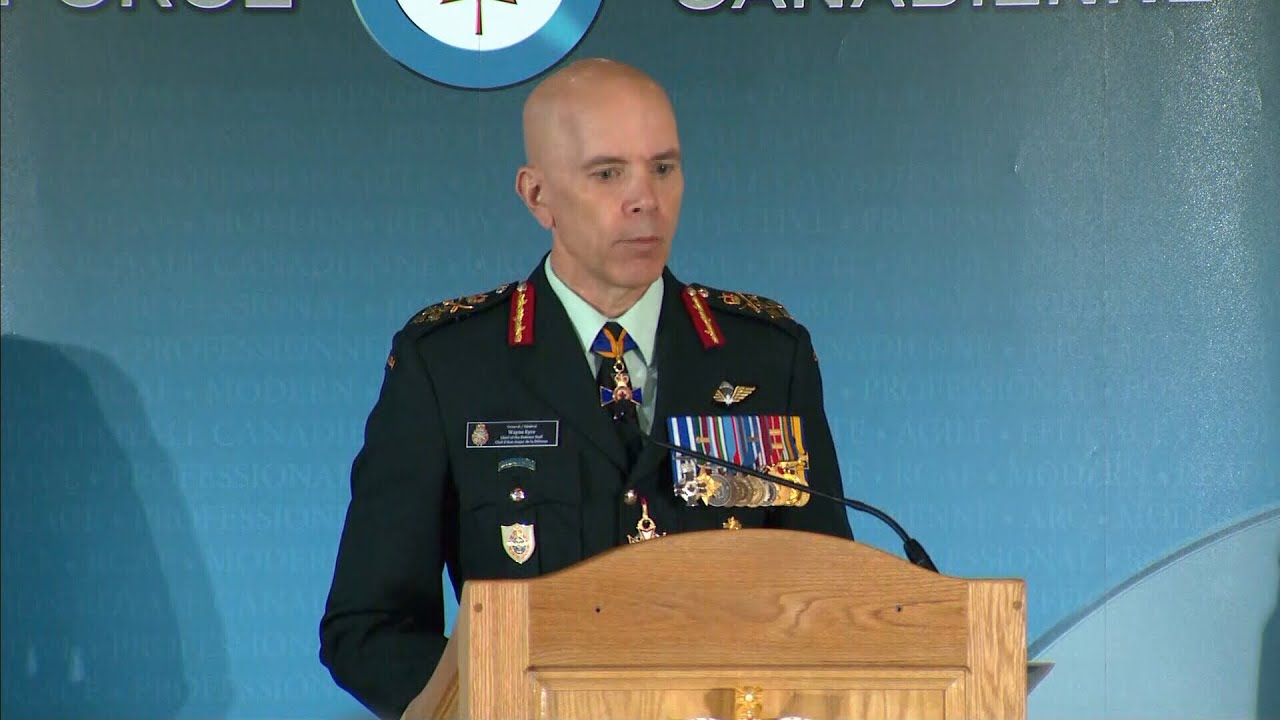 Royal Canadian Air Force change of command ceremony | FULL - YouTube