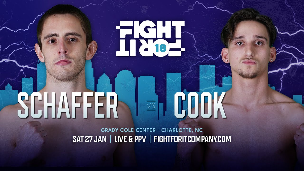 FIGHT FOR IT 18: Patrick Schaffer vs Josh Cook - YouTube