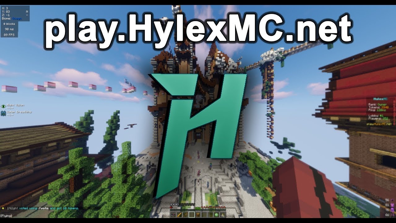 MY FIRST VIDEO ON HYLEX MC BEST SERVER FAST JOIN NOW !!!! - YouTube