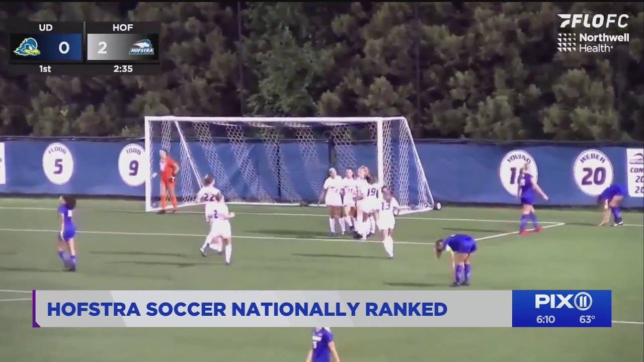 Hofstra soccer nationally ranked - YouTube