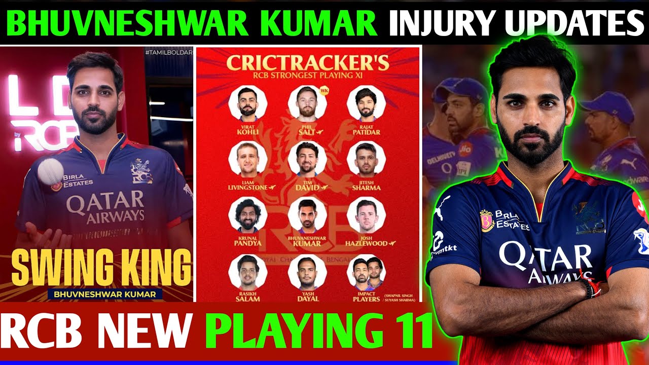 Bhuvneshwar Kumar Injury Reports || Bhuvi Fit or Not Fit For RCB 2nd ...