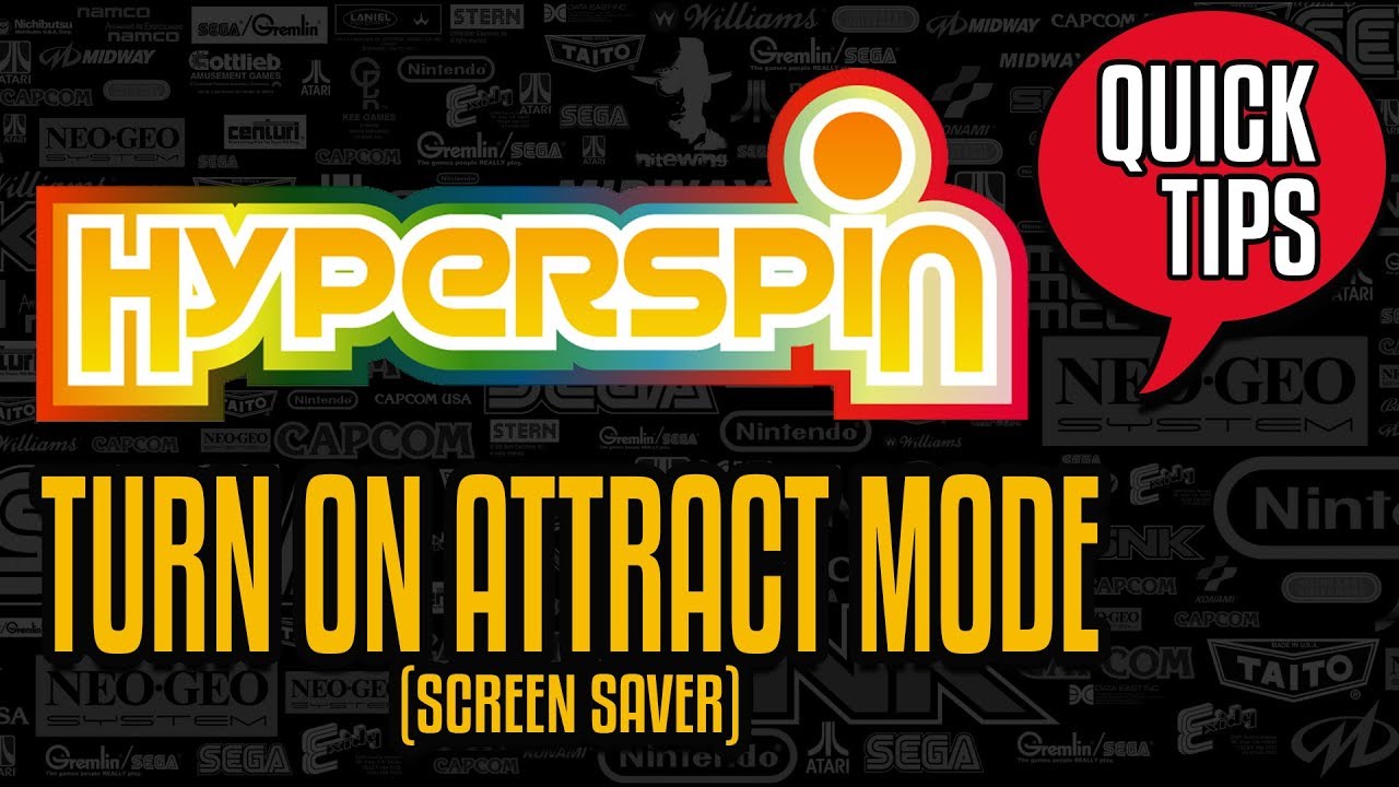 Hyperspin Quick Tips: Turn On Hyperspin Attract Mode (Screensaver ...