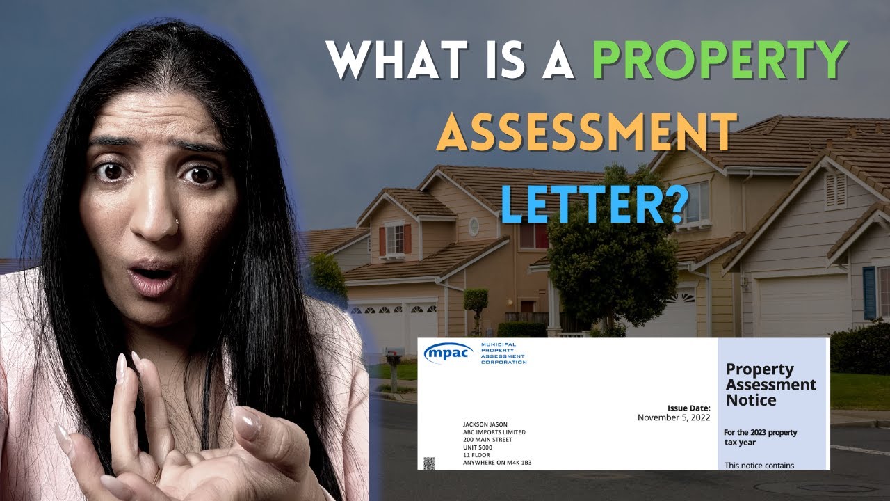 Property assessment letter in 2023: Everything you need to know! - YouTube