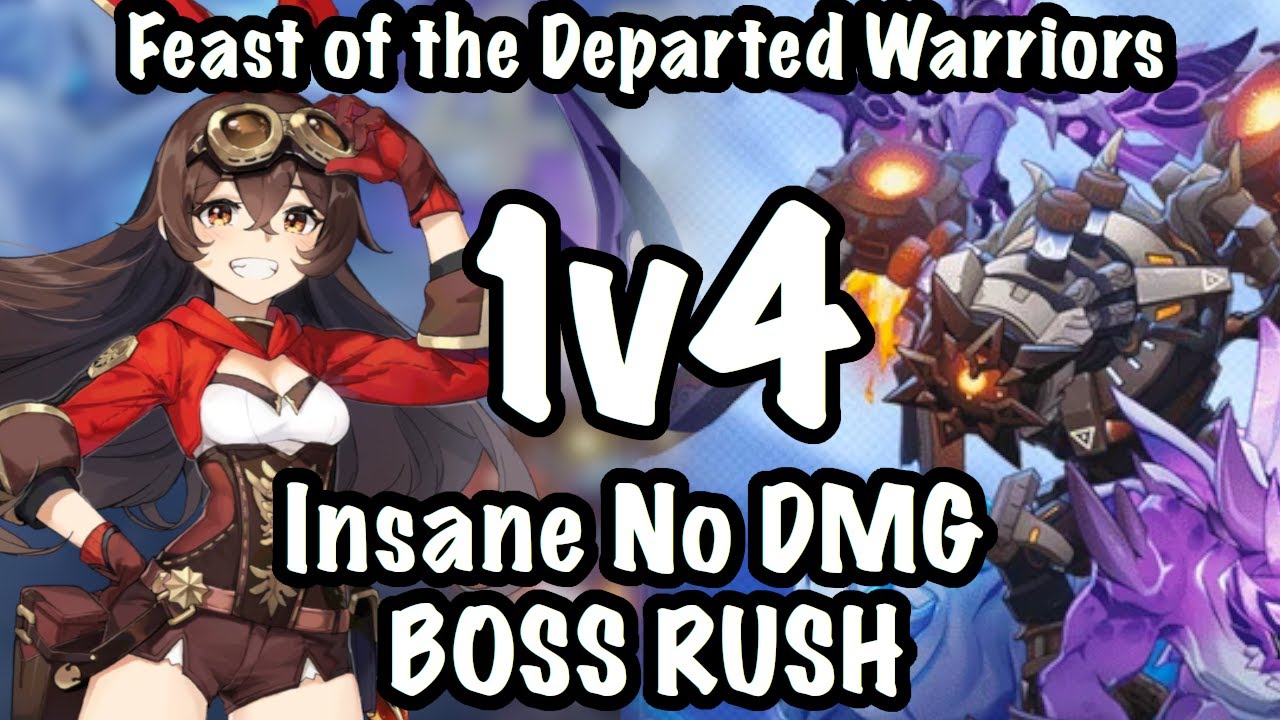 Amber SOLO Feast of the Departed Warriors Boss Rush (14150 pts no buffs ...