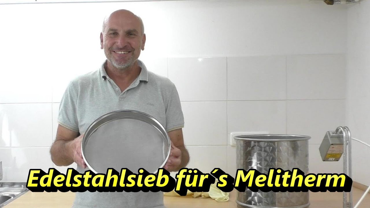 Edelstahlsieb fürs Melitherm - YouTube