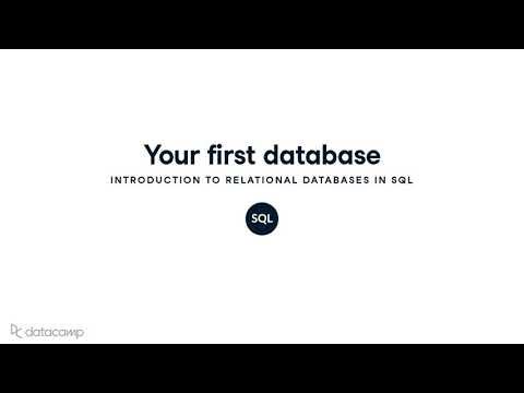 Introduction to Relational Databases | SQL - YouTube