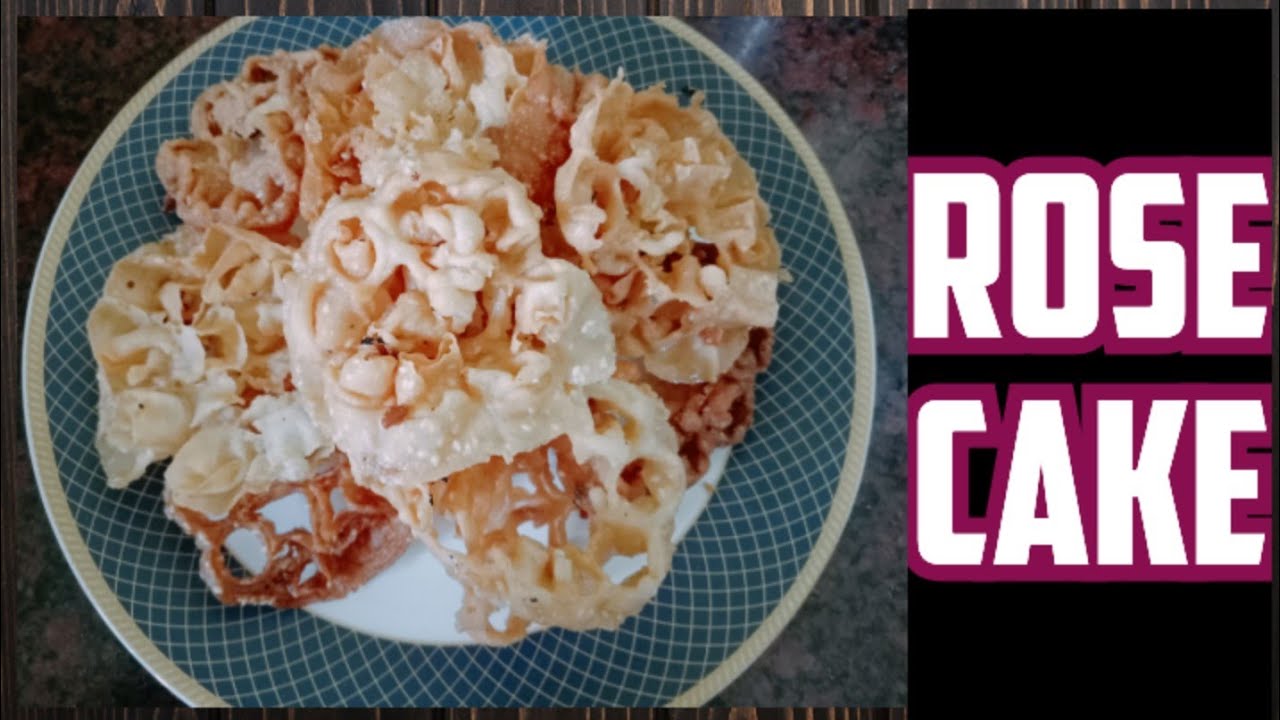 Rose cake recipe | how to make rose cake - YouTube