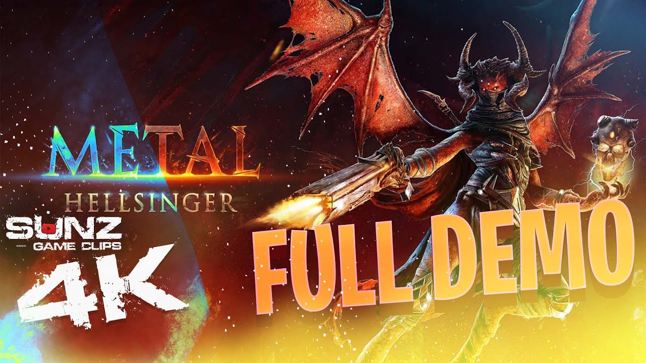 METAL HELLSINGER DEMO - FULL GAMEPLAY [4K 60FPS] - YouTube