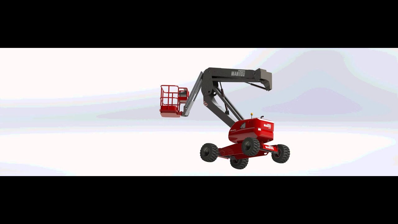 Manitou ATJ 160 Cherry Picker - YouTube