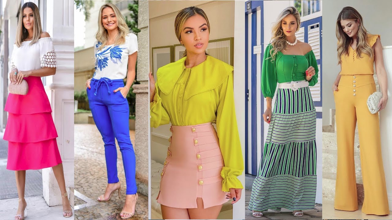 OUTFITS DE MODA 2021🌸 LOOKS SOFISTICADOS ELGANTES Y CASUALES DE MODA Y ...