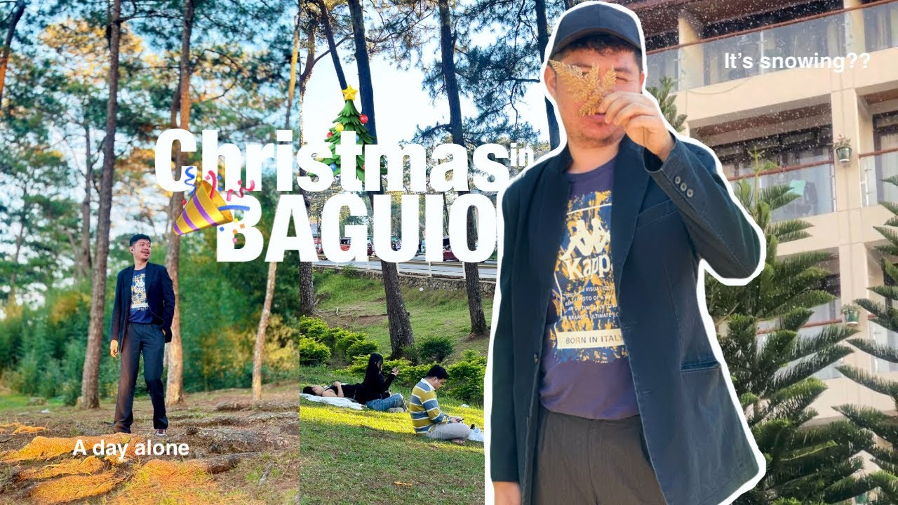 BAGUIO VLOG: 🌱Spent the holiday in Baguio, is it snowing??? and ...