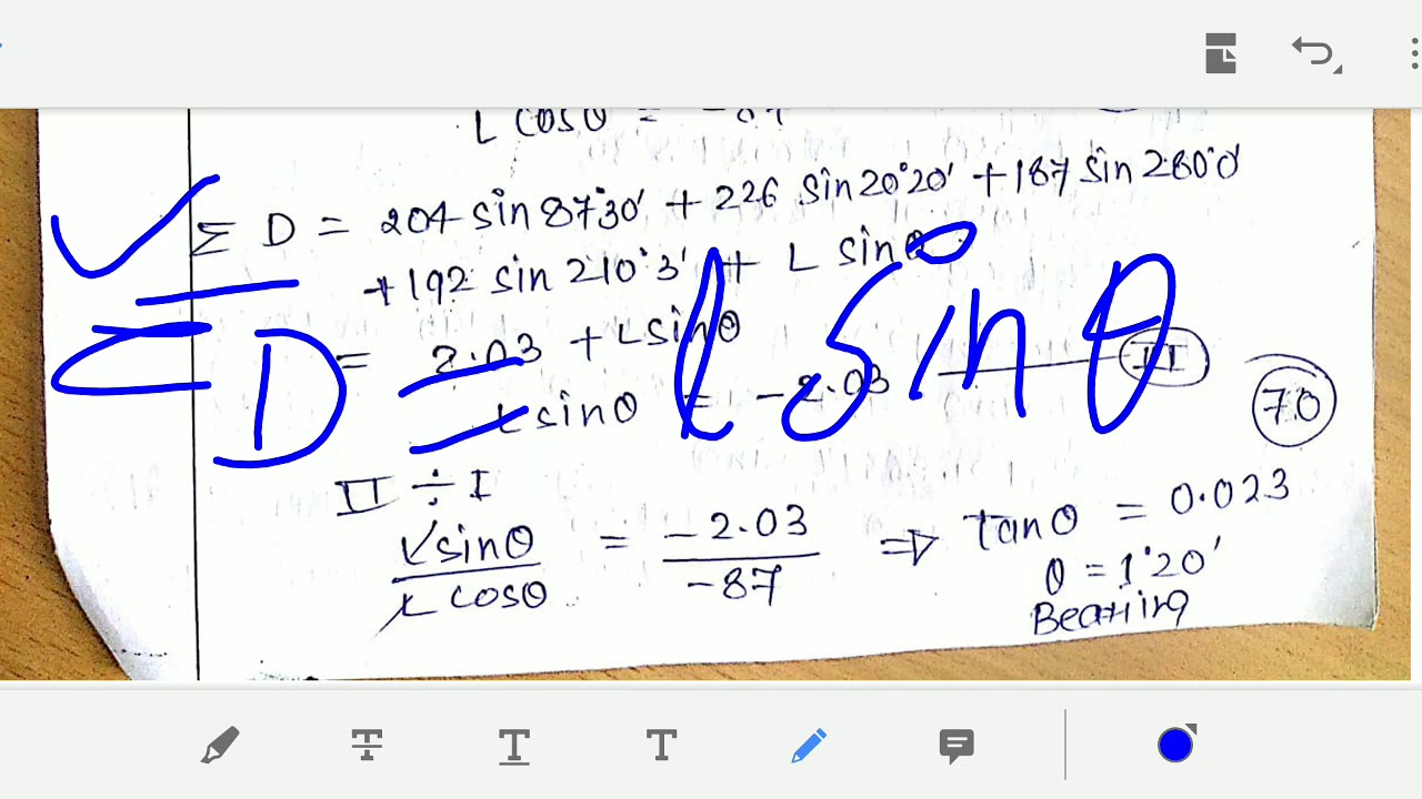 Surveying Lecture-13 Closing Error - YouTube