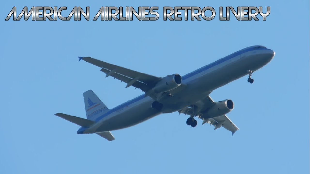 (American Airlines Retro Livery) Thursday Plane Spotting in Des Moines ...