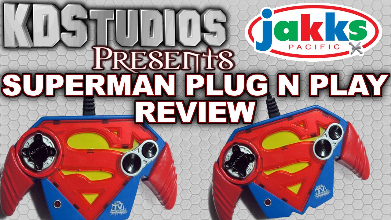 Superman Plug & Play Review - Jakks Pacific Superman in Super Villain ...