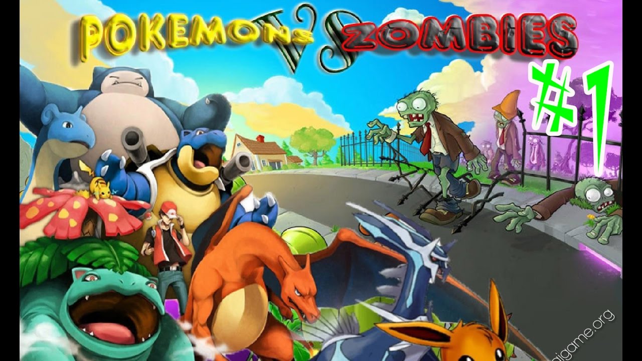 Pokemon Vs Zombies #1 ไปเลยปิกกาจู จัดการเหล่าซอมบี้ ! - YouTube