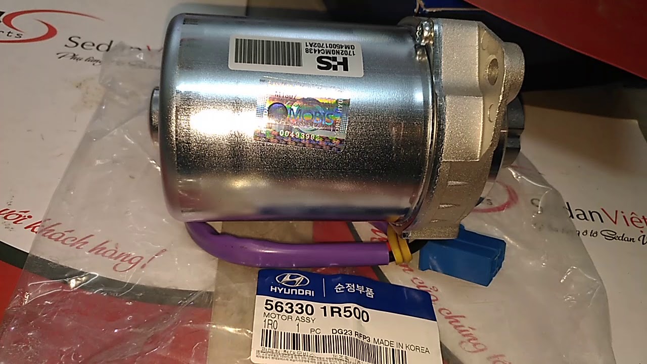 563301R500 motor,mô tơ trợ lực lái điện Huyndai Accent 2011-2016 chính ...