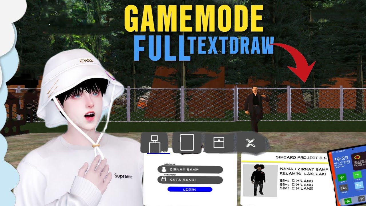 [ SHARE ] GAMEMODE SUPPORT LEMEHOST FULL TEXTDRAW | GTA SAMP - YouTube