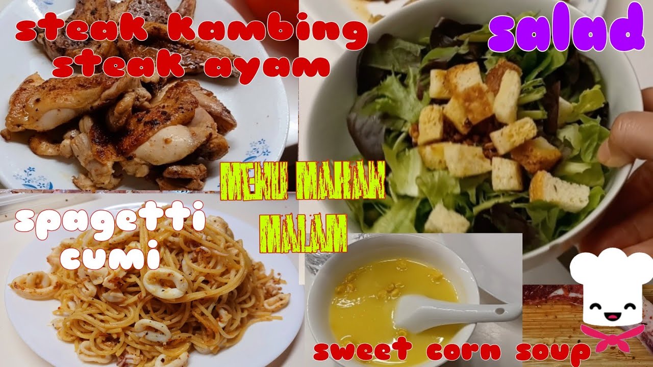 resep menu makan malam yang simple mudah dan enak - YouTube