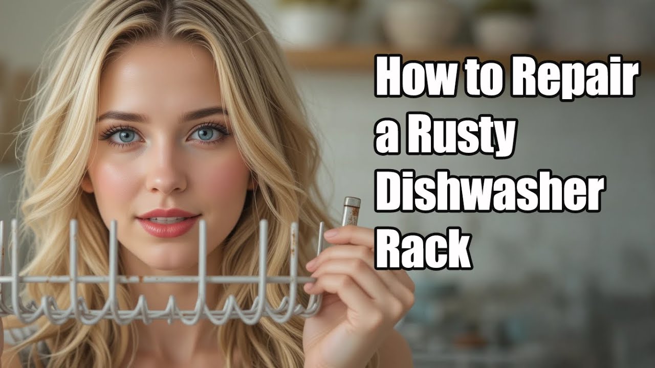 How to Repair a Rusty Dishwasher Rack with Uber Goop | Easy DIY Fix ...