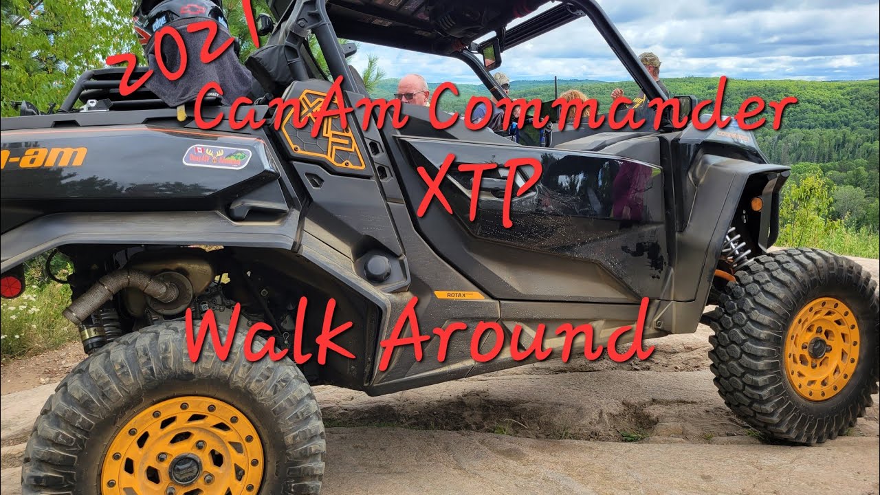 2021 CanAm Commander XTP Walk around - YouTube
